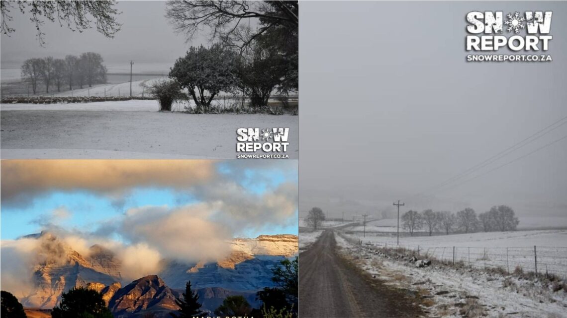 SEE: SNOW confirmed on Tuesday in these SA areas... - I Love South Africa
