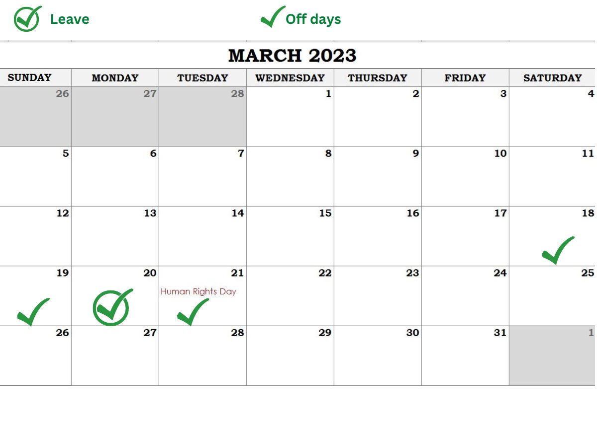 Make the most of your annual leave in 2023 with this helpful guide - I ...